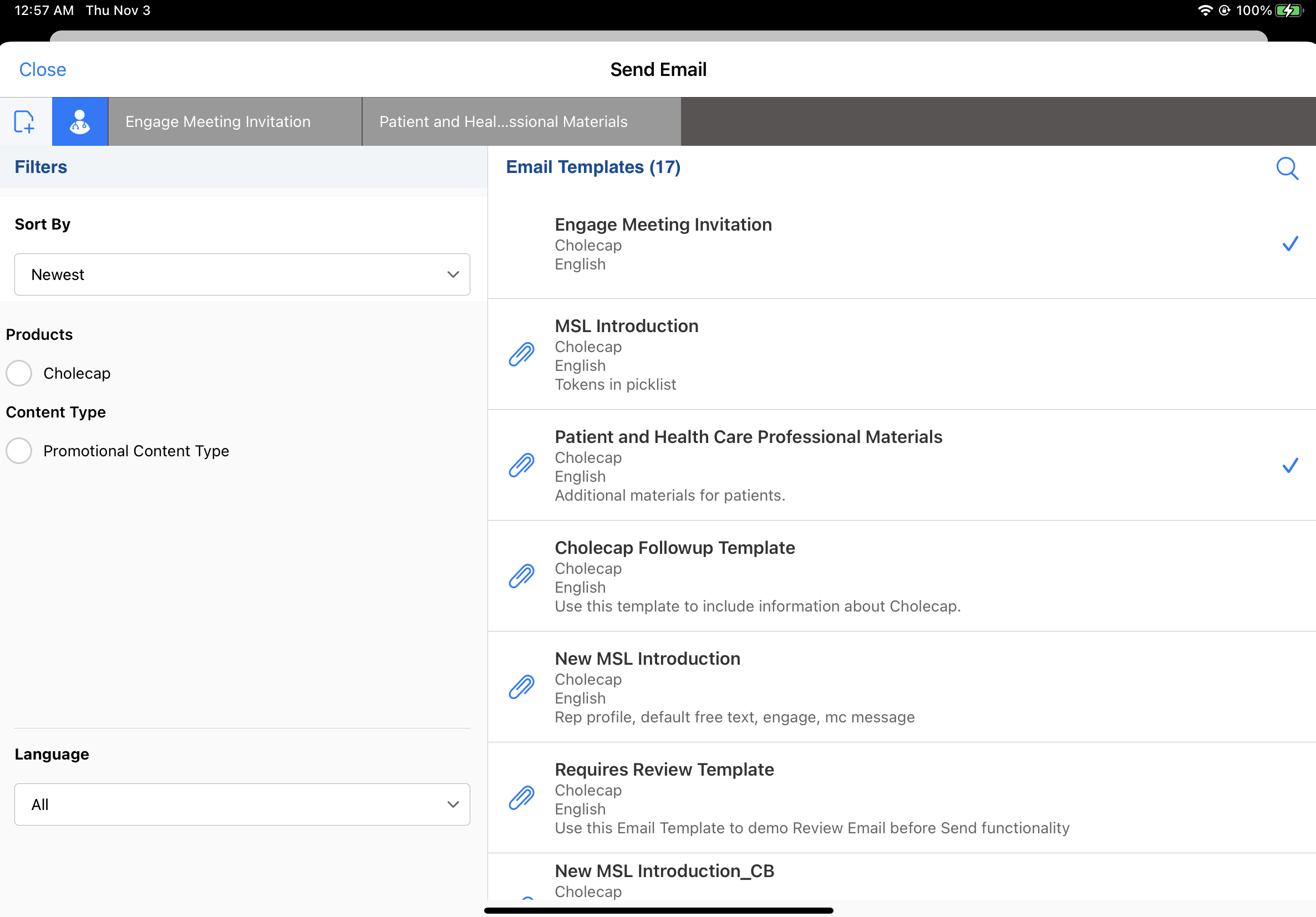 User Interface Enhancements