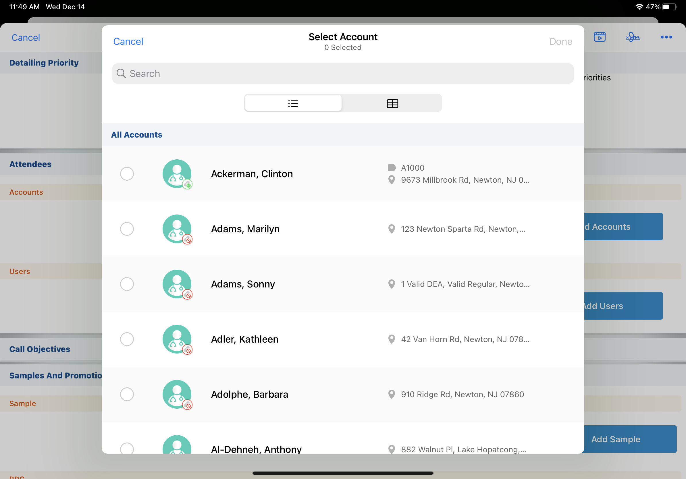Adding Call Attendees
