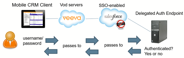 Delegated Authentication for Veeva CRM