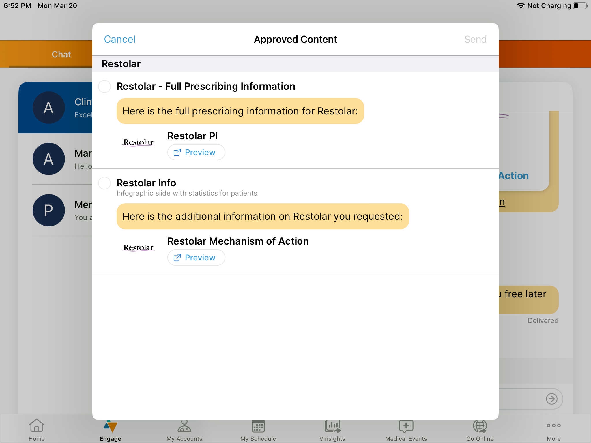Enabling Engage Chat in CRM
