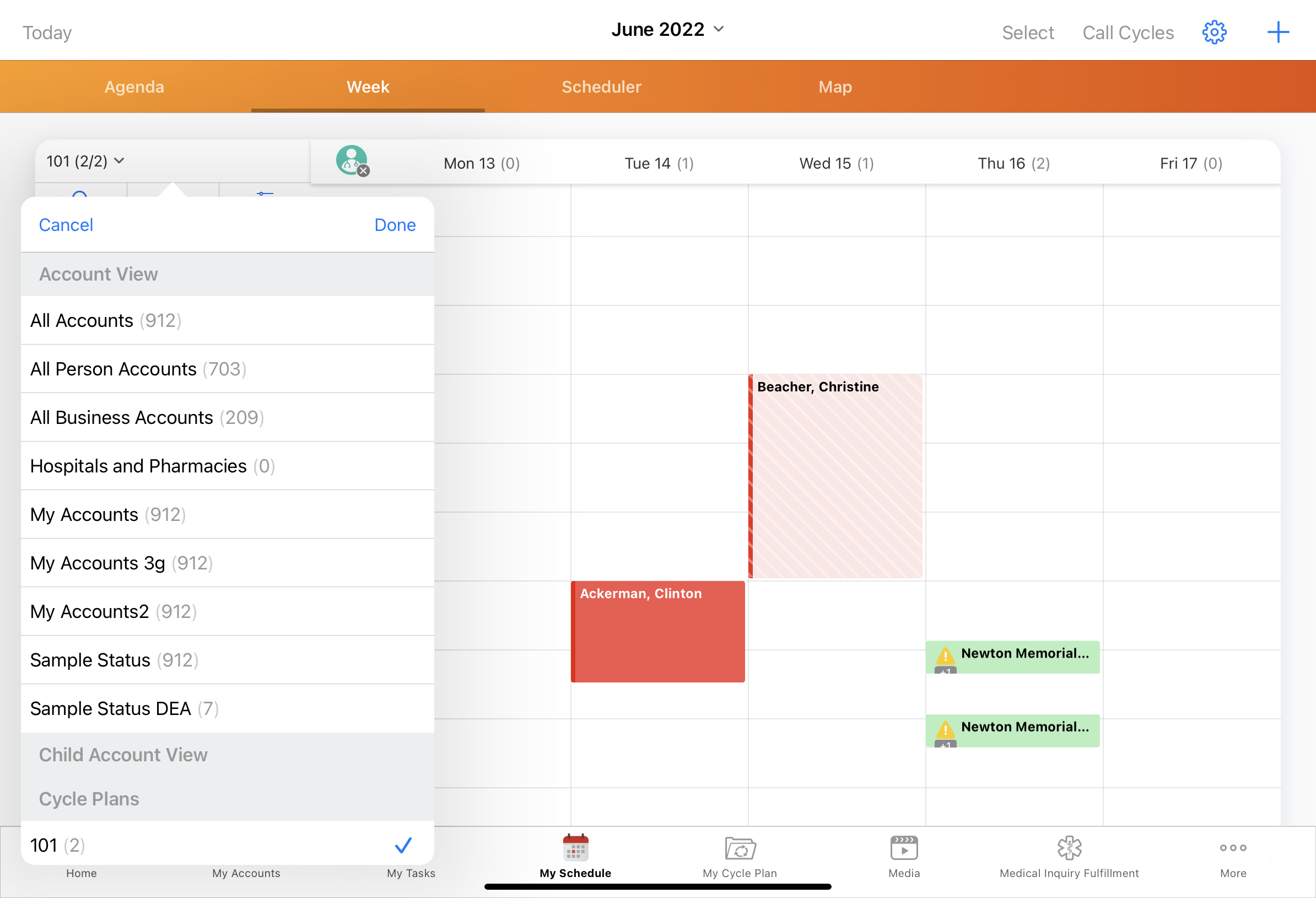 Using Classic Cycle Plans in My Schedule