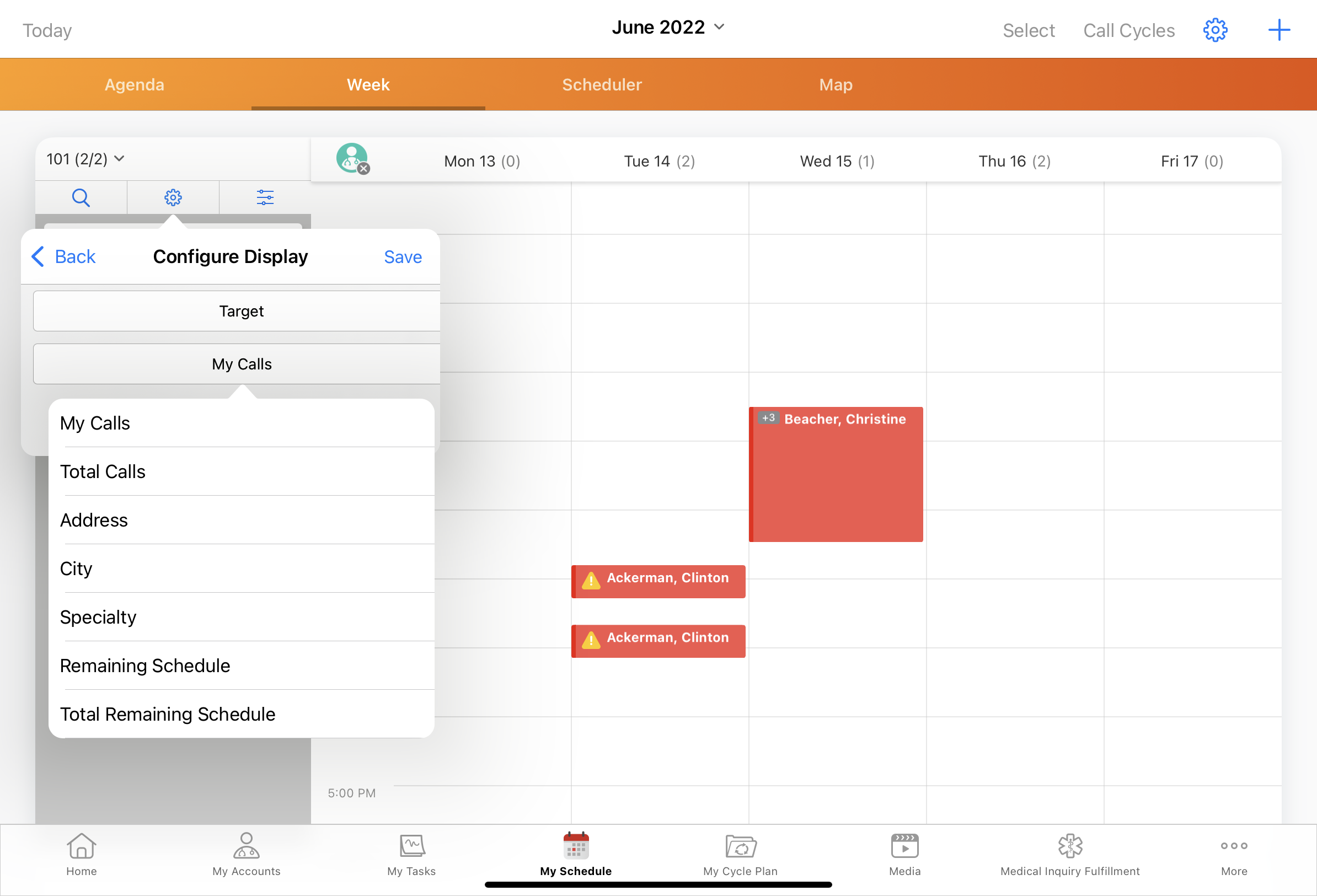 Using Classic Cycle Plans in My Schedule