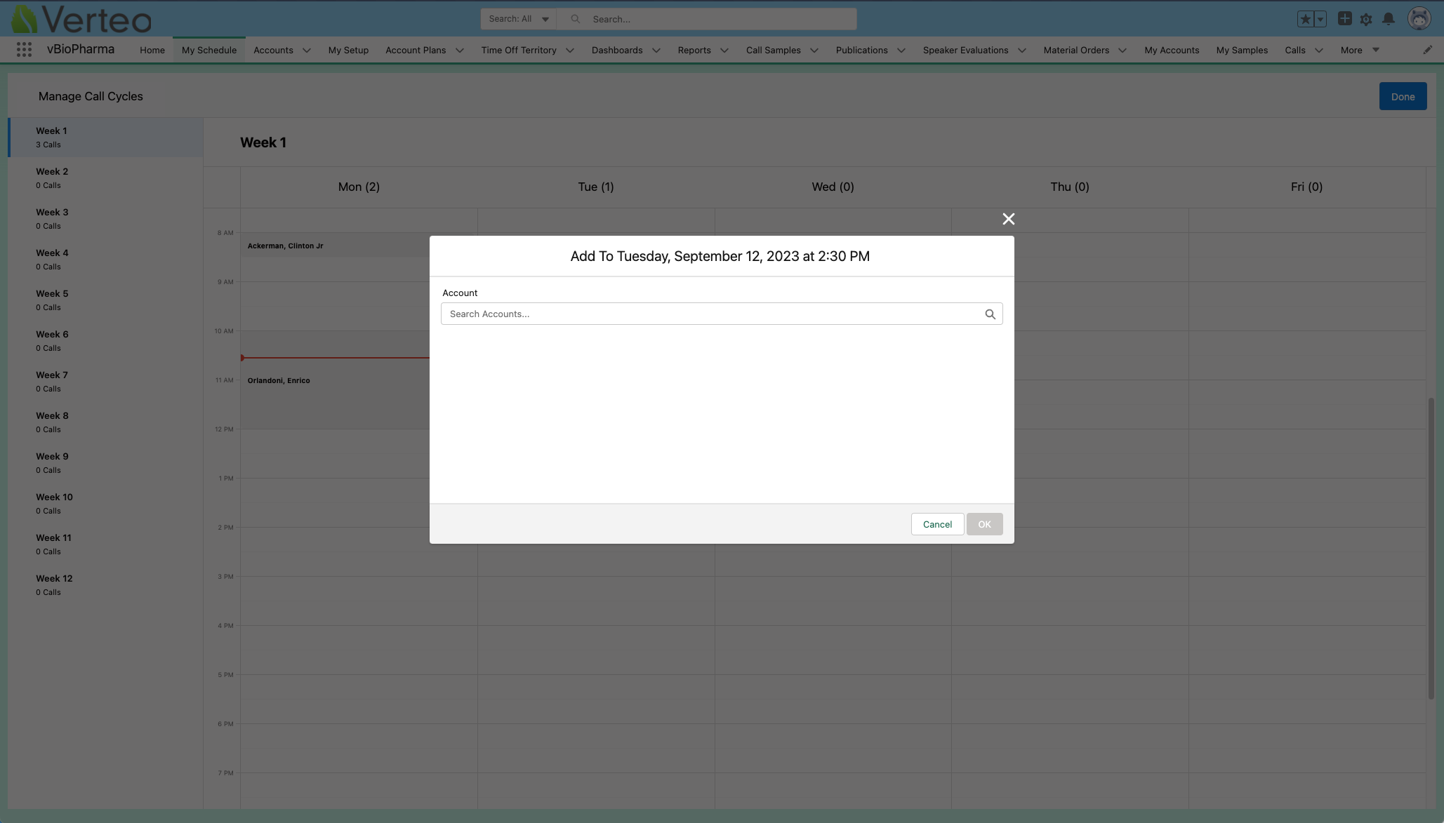 Managing Call Cycles