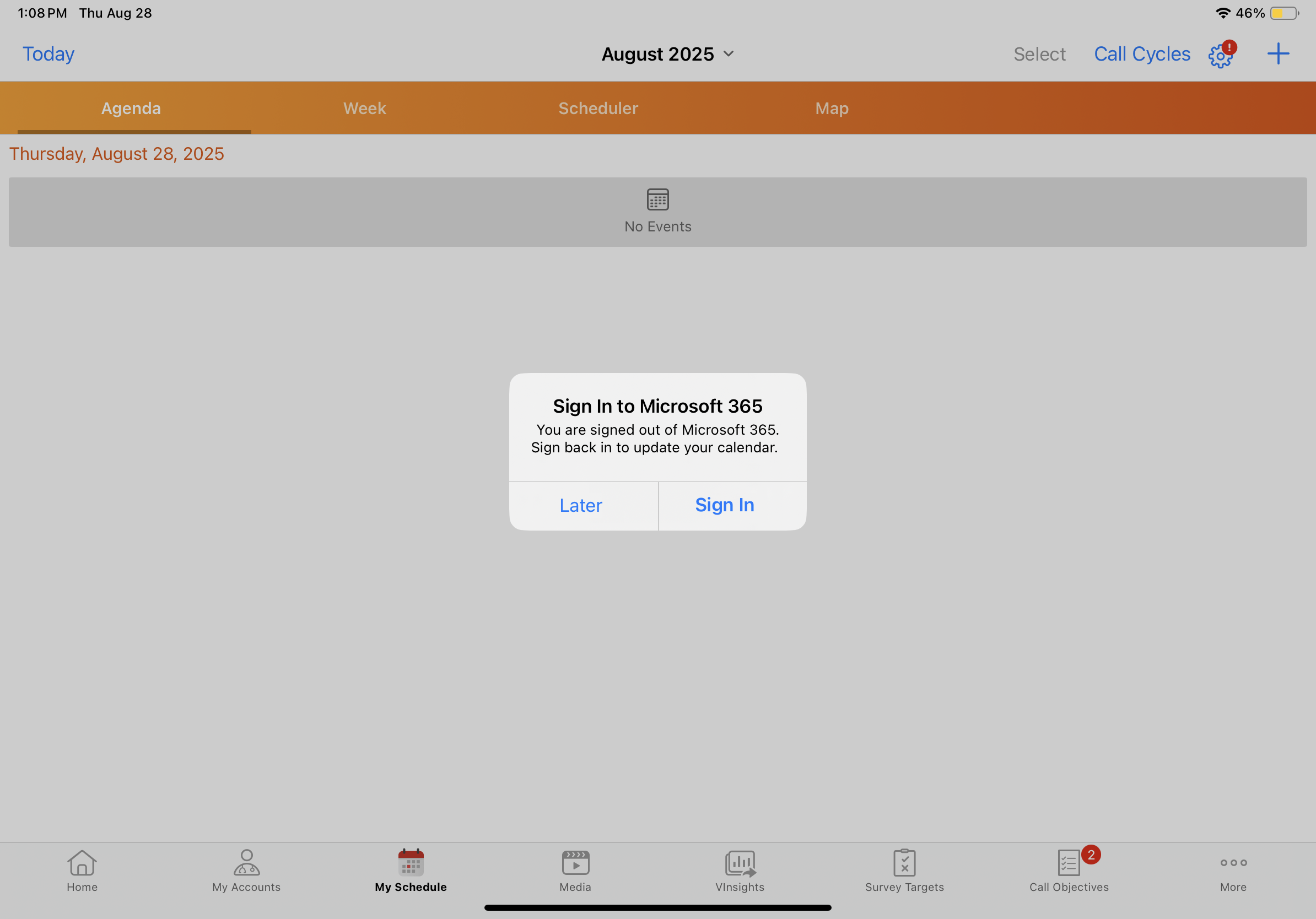Integrating My Schedule and Microsoft Outlook Calendars