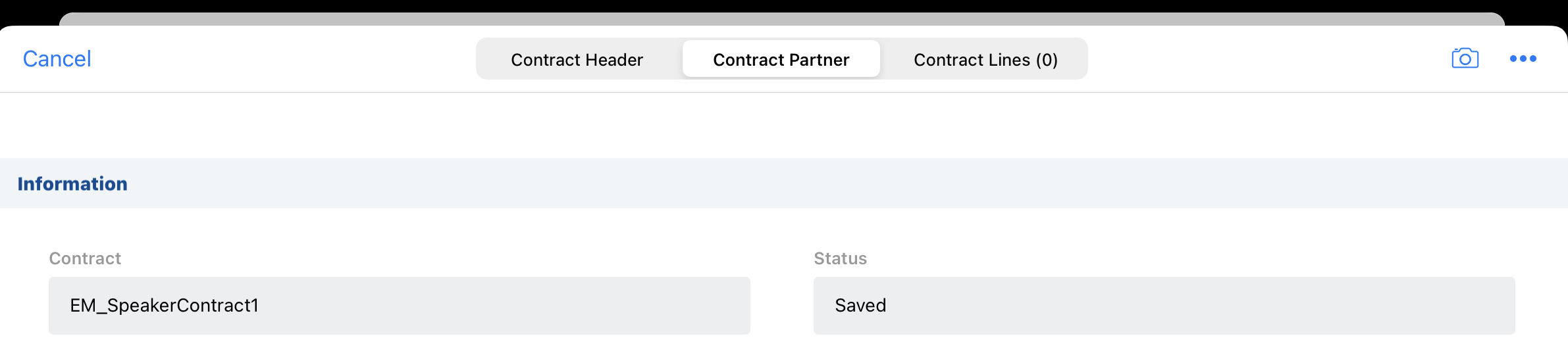 Secondary Navigation Bar